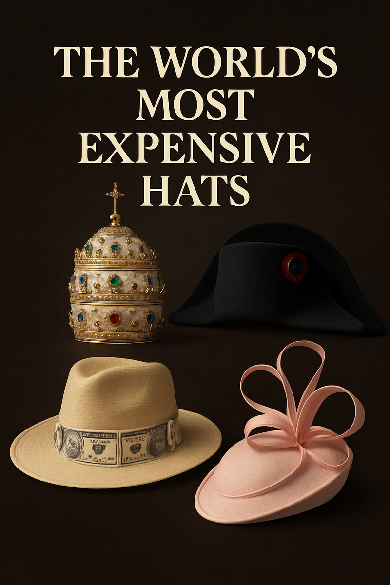 The World’s Most Expensive Hats – J and p hats