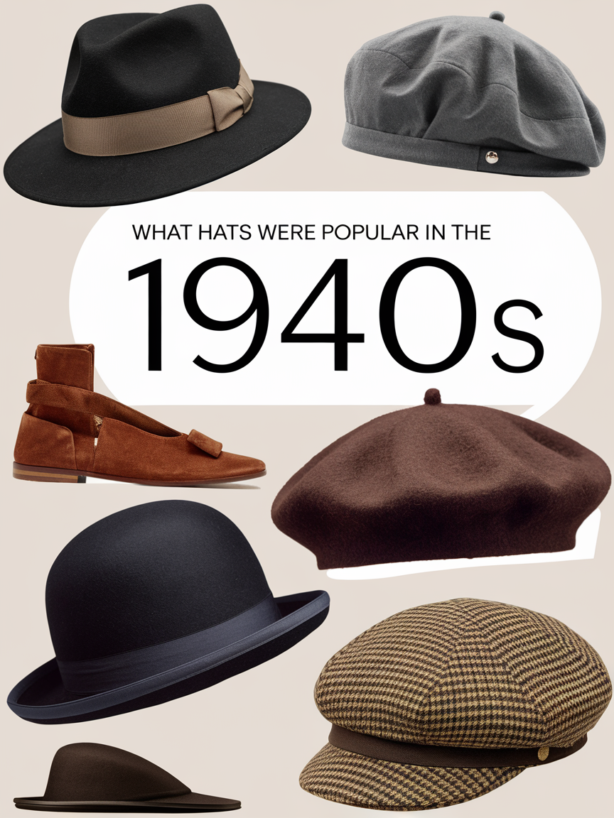 What Hats Were Popular In The 1940s: A Style and Fashion Overview – J ...