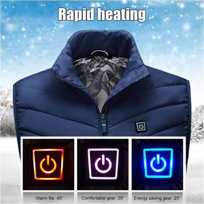 Heating Body Warmer Uk - Usb Charging Heated body Vest – J and p hats